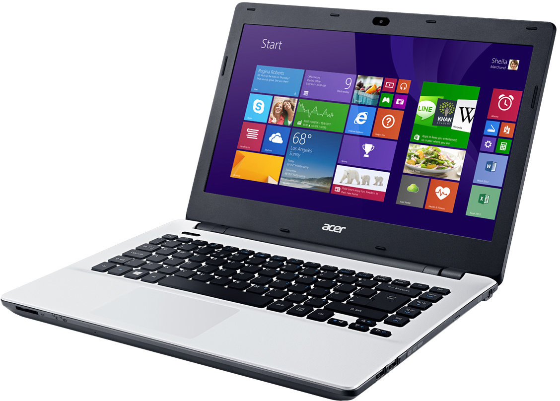 Acer Aspire E14 E5-411-P34X (NX.MQDEC.001) white - notebook | VYPREDAJ ...