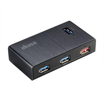 AKASA Elite 4EX USB hub | VÝPREDAJ | Datacomp.sk
