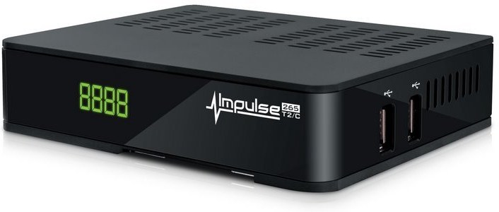 Amiko Impulse, DVB-T2/C HEVC (H.265), rozbalené