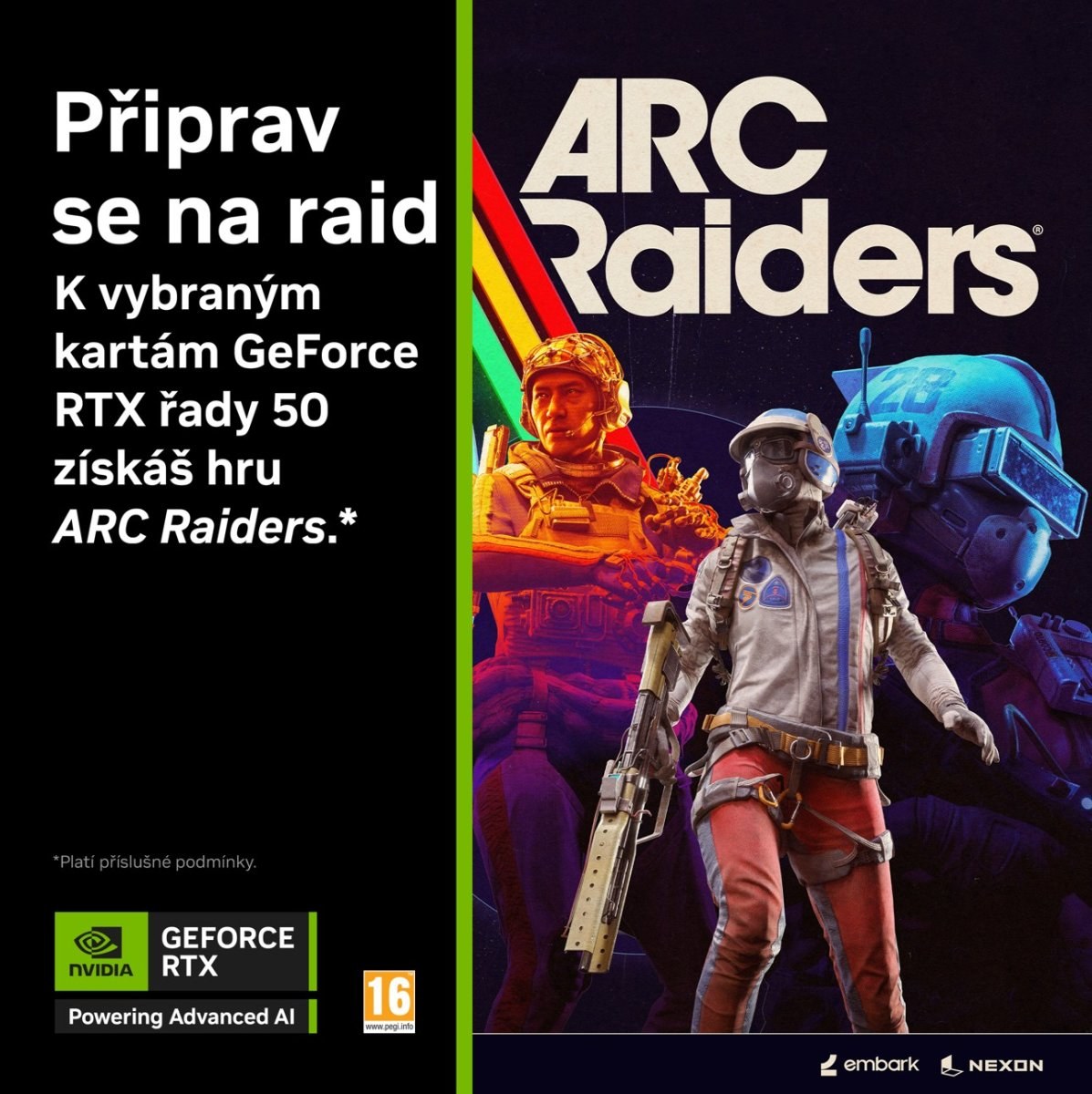 Arc Raiders GeForce RTX 50 Series Bundle | Datacomp.sk