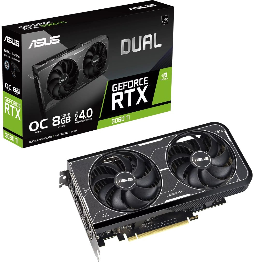 ASUS DUAL-RTX3060TI-O8GD6X | VÝPREDAJ | Datacomp.sk