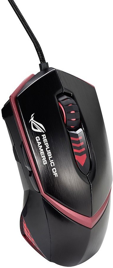 Asus GX1000, myš, čierna | VÝPREDAJ | Datacomp.sk