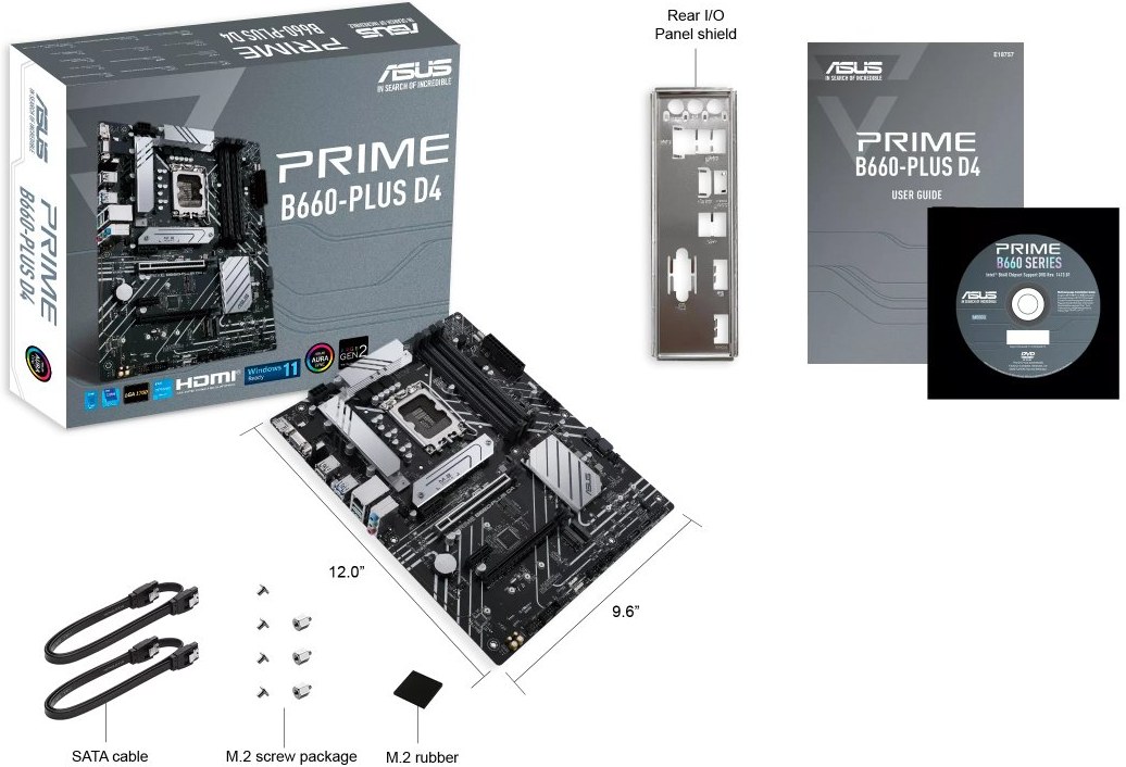 ASUS PRIME B660-PLUS D4 | Datacomp.sk