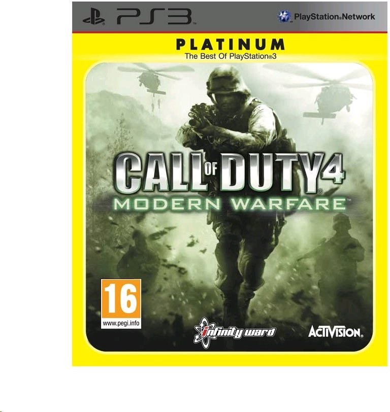 Call Of Duty 4 Modern Warfare Platinum Ps3 VÝpredaj