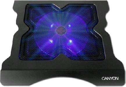 Canyon CNR-NS04 chladič s ventilátorom pre notebook 12"-15,4", čierno ...