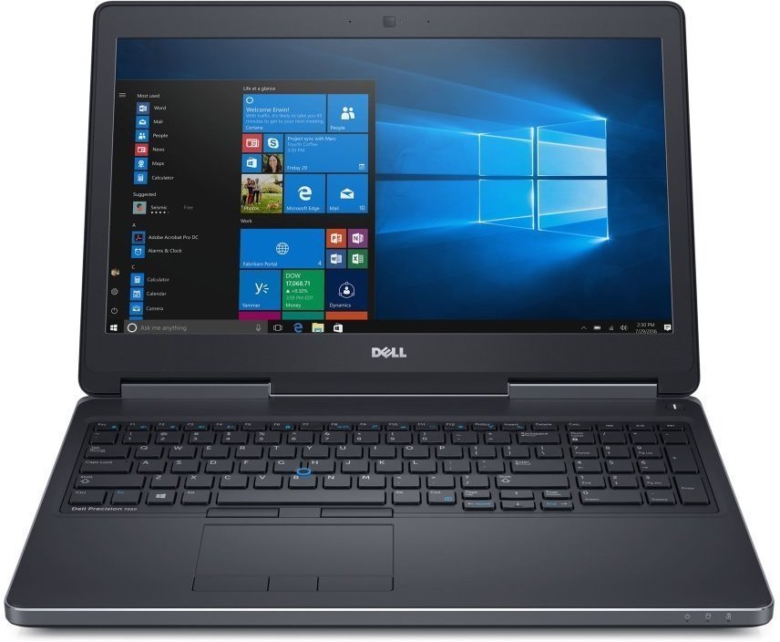 Dell Precision 7520, čierny - notebook | VÝPREDAJ