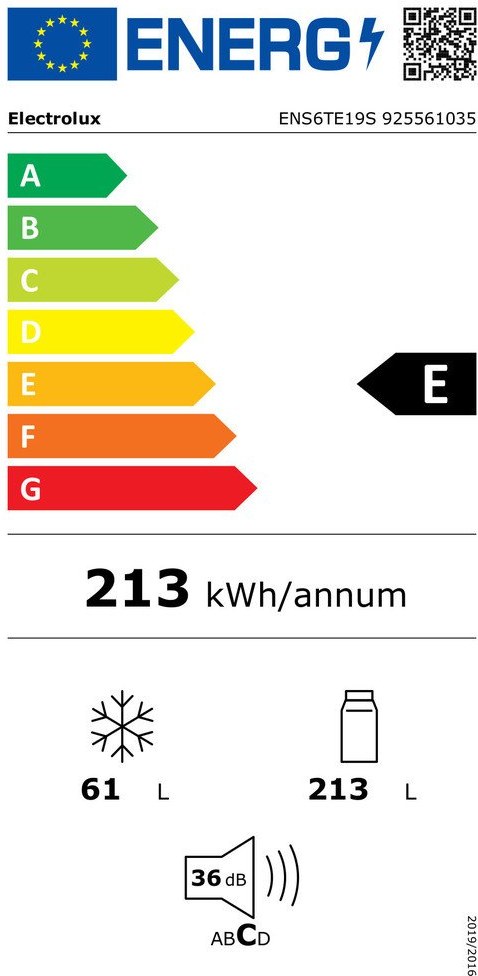 Electrolux ENS6TE19S, vstavaná chladnička | VÝPREDAJ