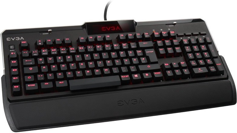 EVGA Z10 Gaming Tastatur, Kailh-Brown, rote LED - schwarz | VÝPREDAJ