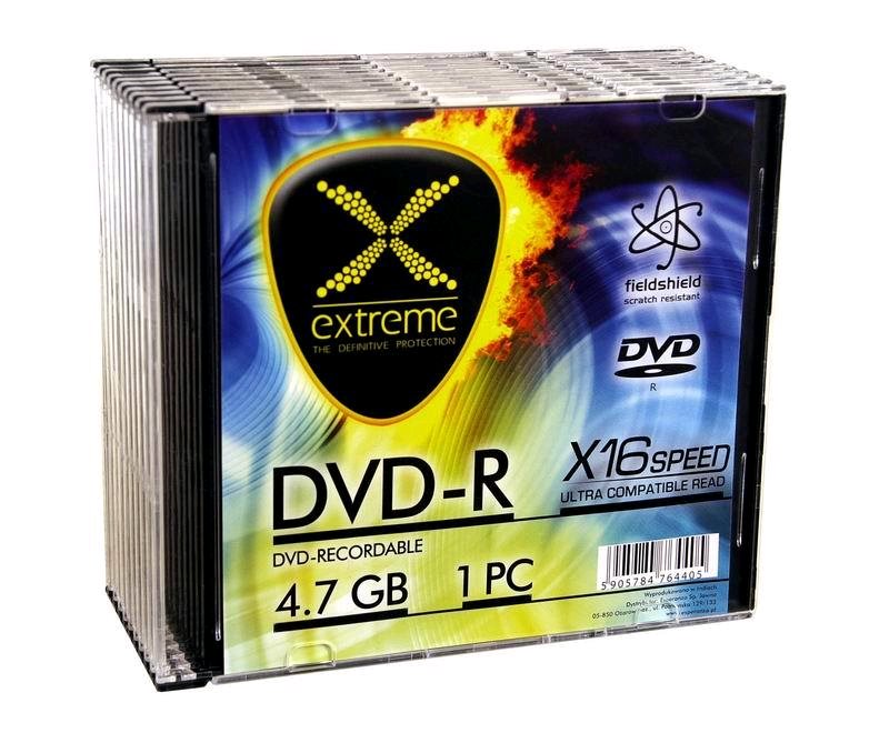 Extreme DVD-R [ slim jewel case 10 | 4.7GB | 16x ] | Datacomp.sk