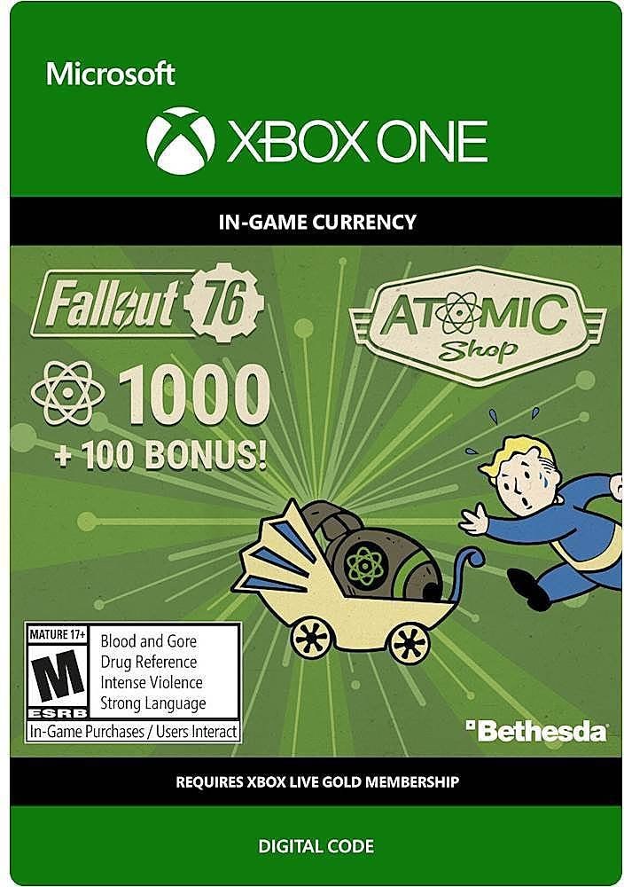 Fallout 76: 1000 (+100 Bonus) Atoms | Datacomp.sk