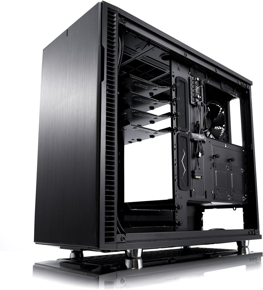 Fractal Design Define R6 Blackout TG, čierna | VÝPREDAJ | Datacomp.sk