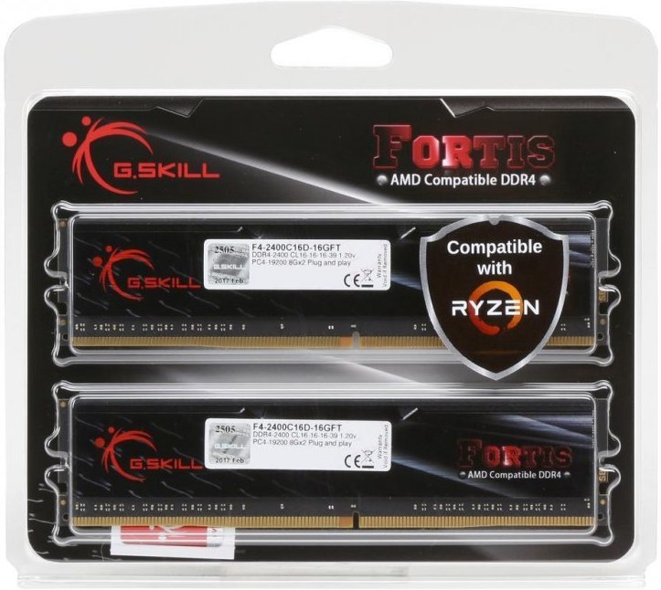 G.Skill Fortis AMD, DDR4, 2x8GB, 2400MHz | VÝPREDAJ