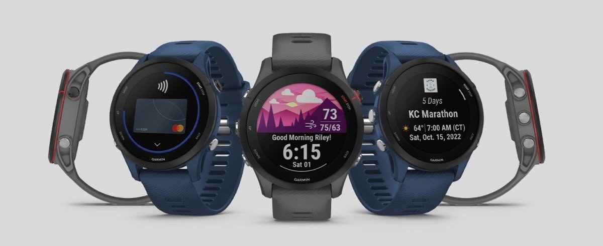 Garmin Forerunner 255, Slate Grey - BUNDLE POD, sivé | VÝPREDAJ