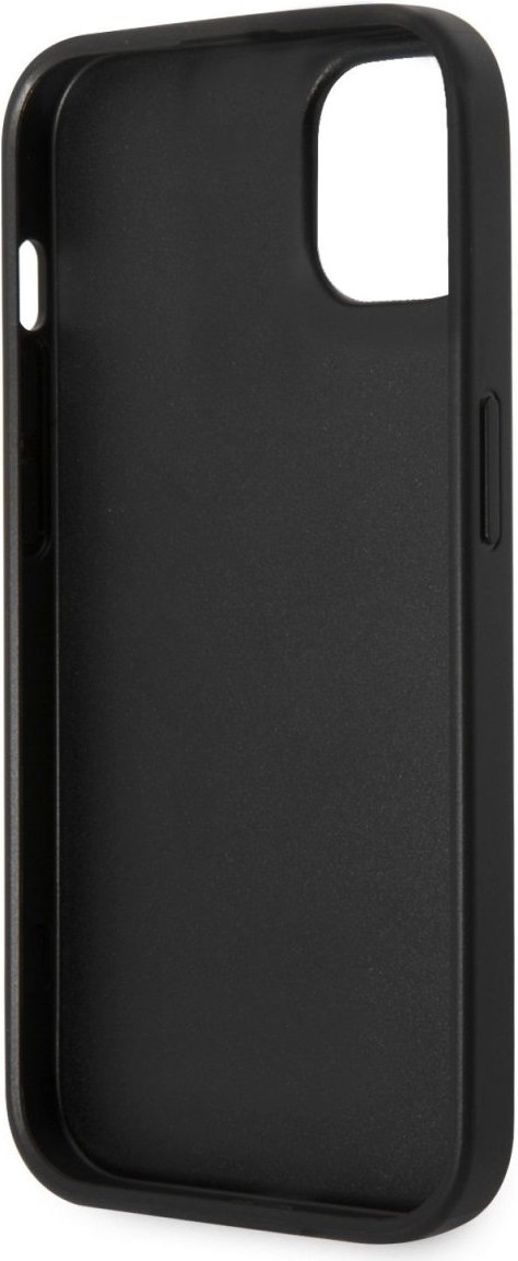 Guess PC/TPU Glitter Flakes Metal Logo zadný kryt pre iPhone 14 Plus, čierny | Datacomp.sk