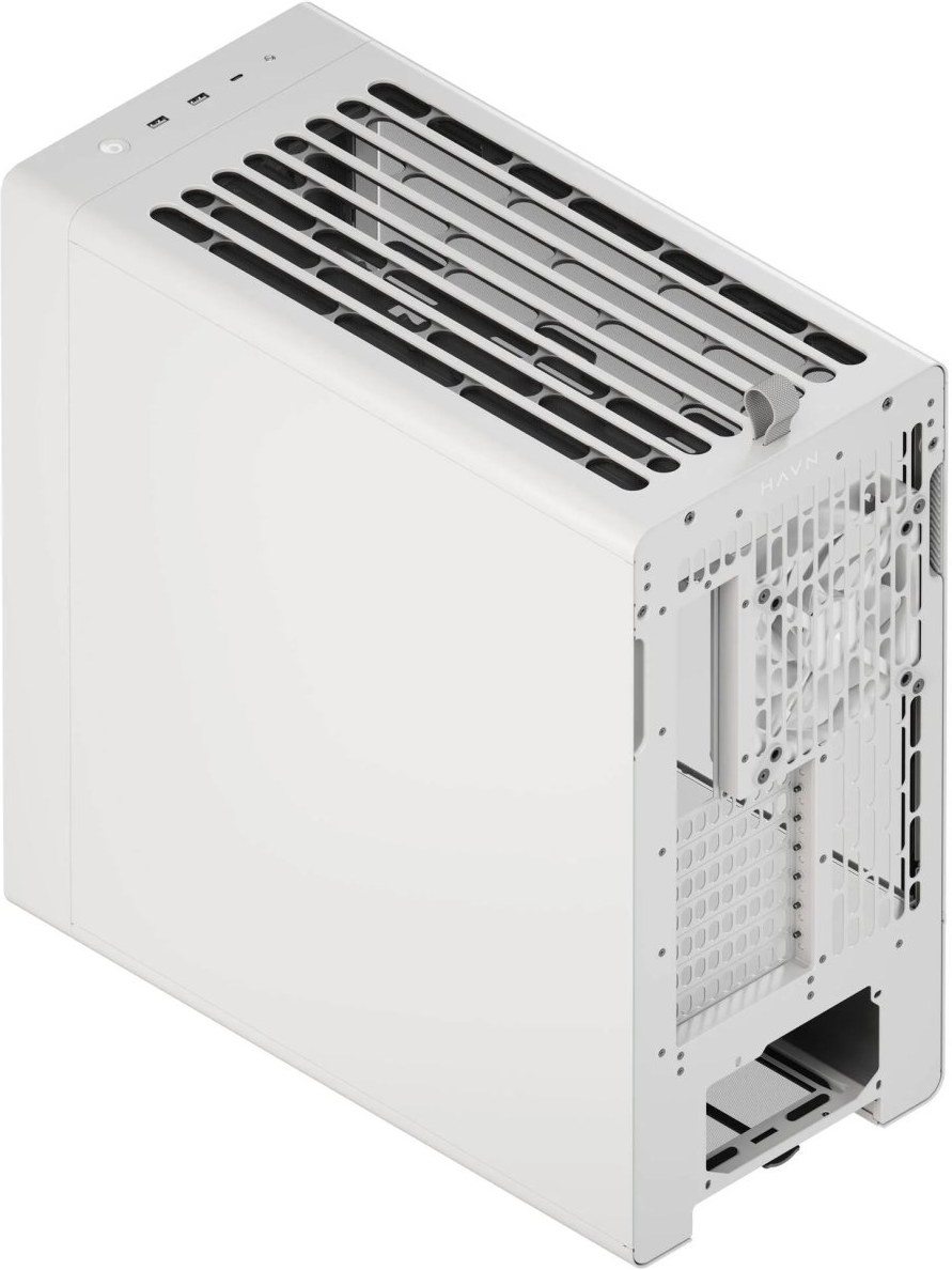 HAVN BF 360 Flow PC Case, Midi Tower, biela | Datacomp.sk