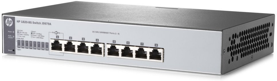 HP 1820-8G Switch | VÝPREDAJ | Datacomp.sk