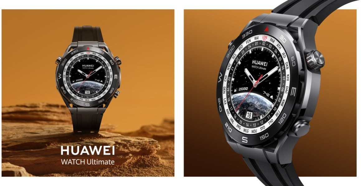 Huawei Watch Ultimate Expedition Black, inteligentné hodinky | VÝPREDAJ
