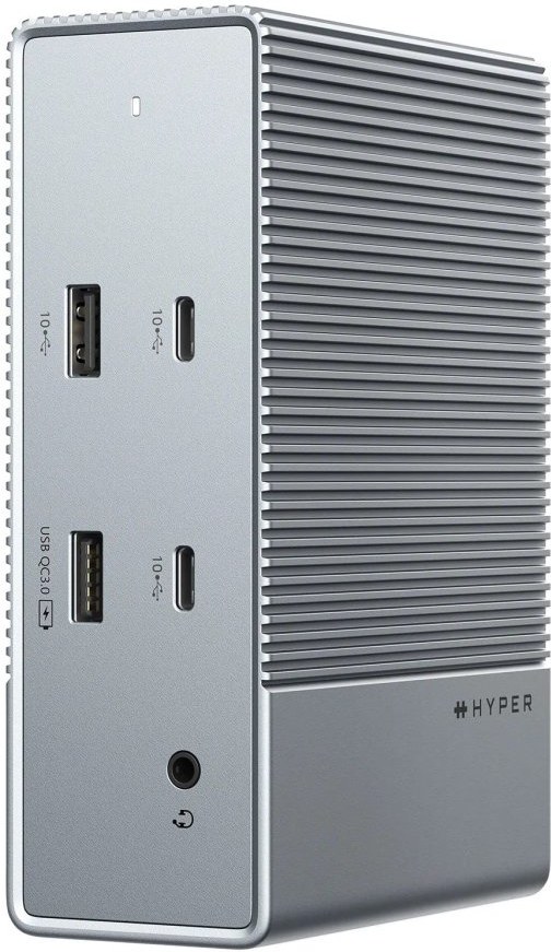 HyperDrive GEN2 - Dokovacia stanica - USB-C - 2 x HDMI, 2 x DP - GigE ...