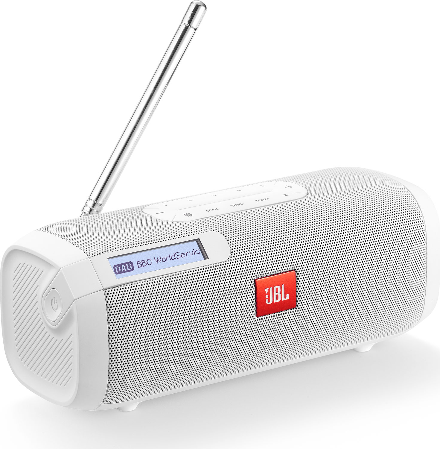 JBL Tuner White, bluetooth reproduktor s FM | VÝPREDAJ