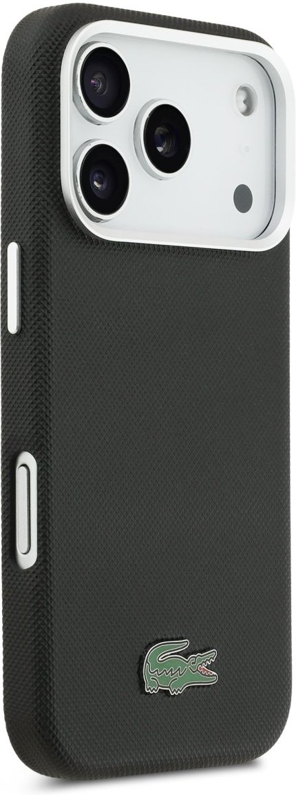 Lacoste PVC Iconic Petit Pique Metal Logo MagSafe kryt pre iPhone 17 ...