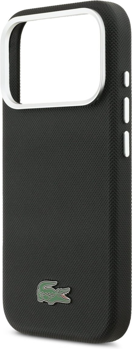 Lacoste PVC Iconic Petit Pique Metal Logo MagSafe kryt pre iPhone 17 ...
