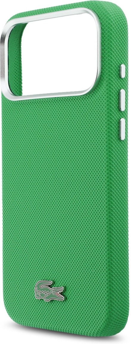 Lacoste PVC Iconic Petit Pique Metal Logo MagSafe kryt pre iPhone 17 ...