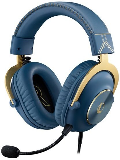 Logitech G PRO X League of Legends Edition, herné slúchadlá, modré ...