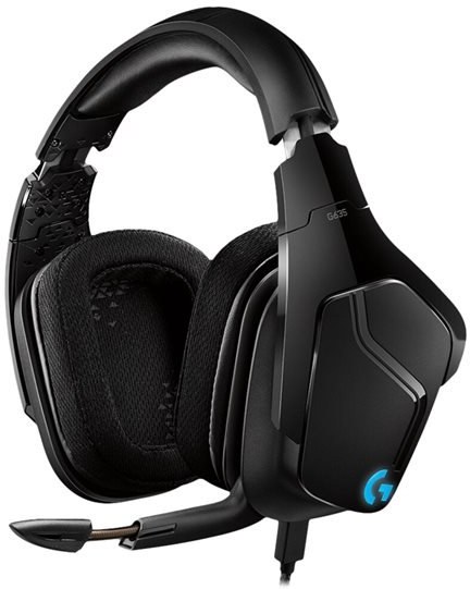 Logitech G635, herné slúchadlá, čierne | VÝPREDAJ