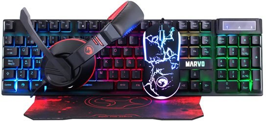 Marvo herný set CM409, CZ/SK | VÝPREDAJ | Datacomp.sk