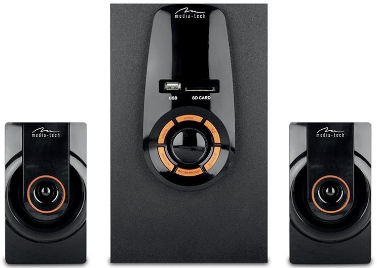 Media-Tech MT3331 Zorkon, 2.1 Bluetooth reproduktory | VÝPREDAJ