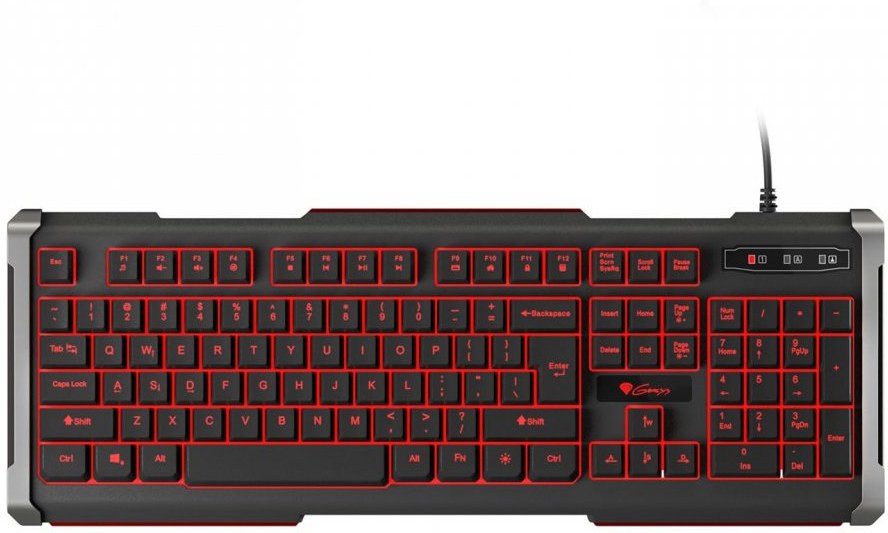Natec Genesis Rhod 400, herná klávesnica, US verzia | VÝPREDAJ