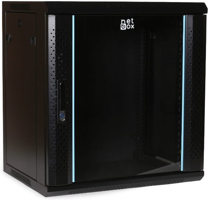 Net Box 19" závesný rack 12U/450mm, čierny