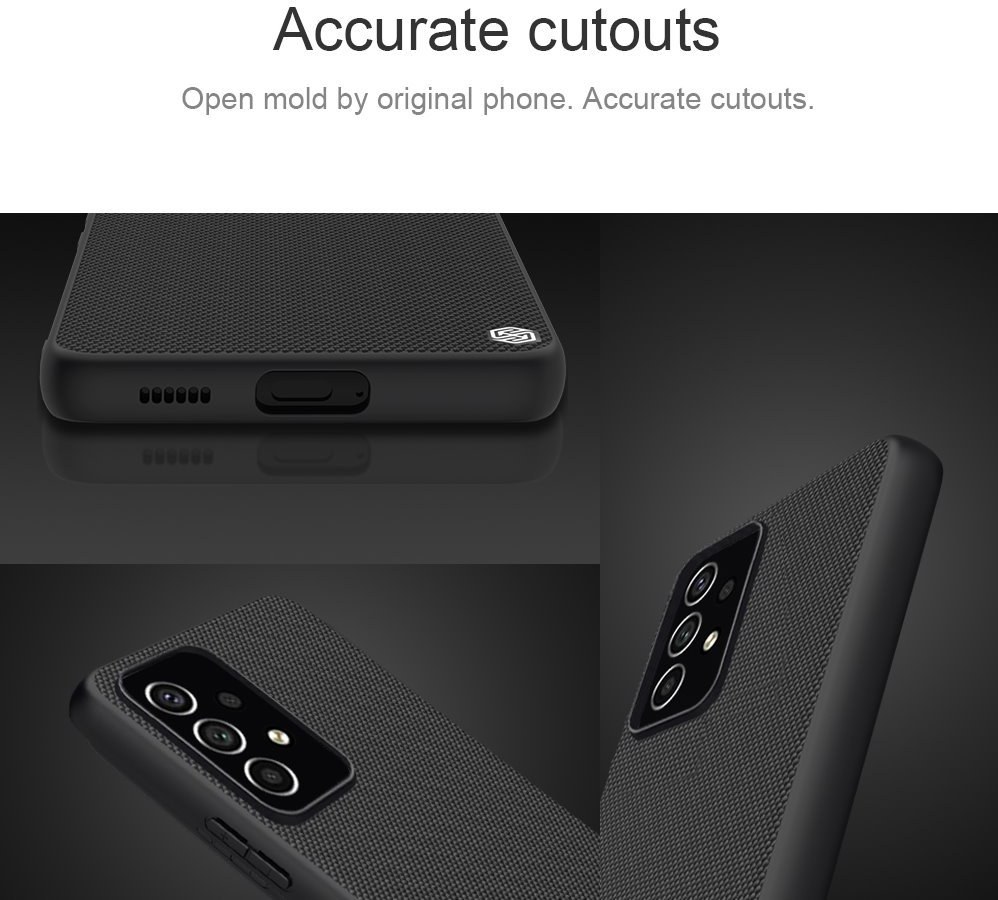 Nillkin Textured Hard Case pre Samsung Galaxy A53 5G, čierne | Datacomp.sk