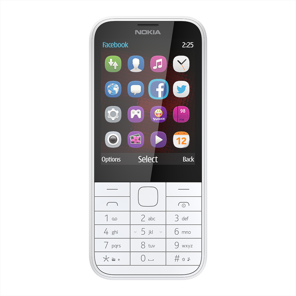 Nokia 225 Dual SIM, biela | Datacomp.sk