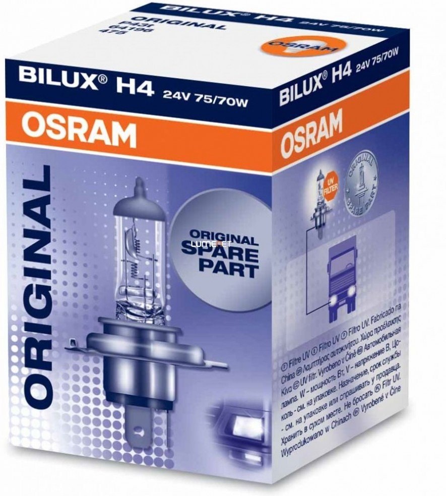 Osram Original Line 64196 H4 24V krabičkové balenie