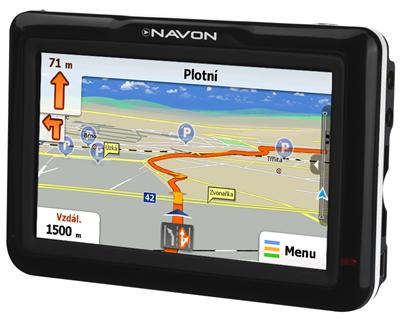 PNA NAVON N470 Pro GPS navigace, LCD 4,3", IGO8,mapy 43 zemí,3D budovy ...