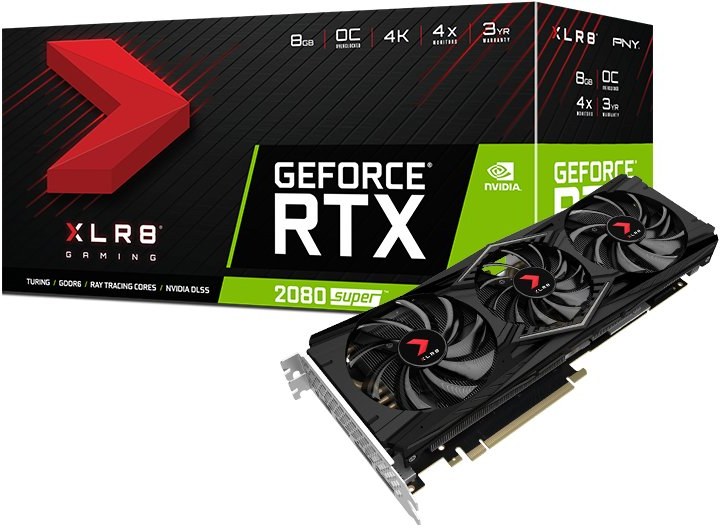 PNY GeForce RTX 2080 Super 8 GB XLR8 Gaming Overclocked Edition | VÝPREDAJ