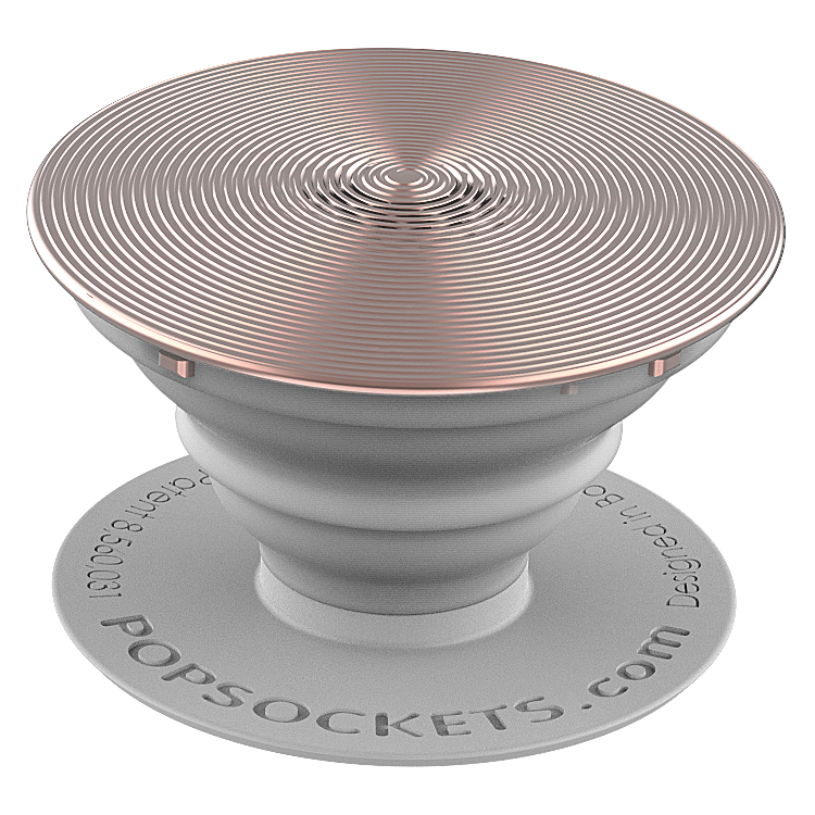 PopSockets Original PopGrip, Twist Rose Gold Aluminum, hliníkový | VÝPREDAJ