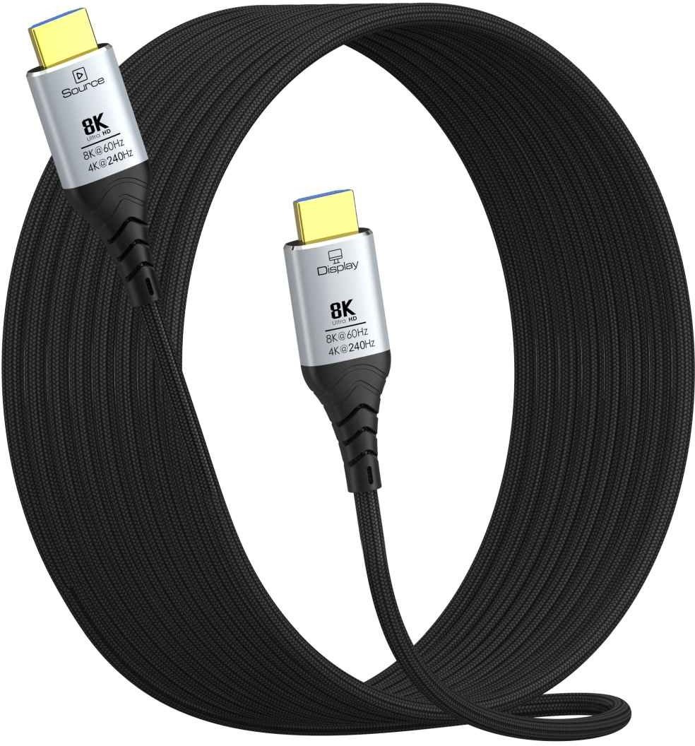PremiumCord optický fiber kábel Ultra High Speed HDMI v2.1 M/M ...
