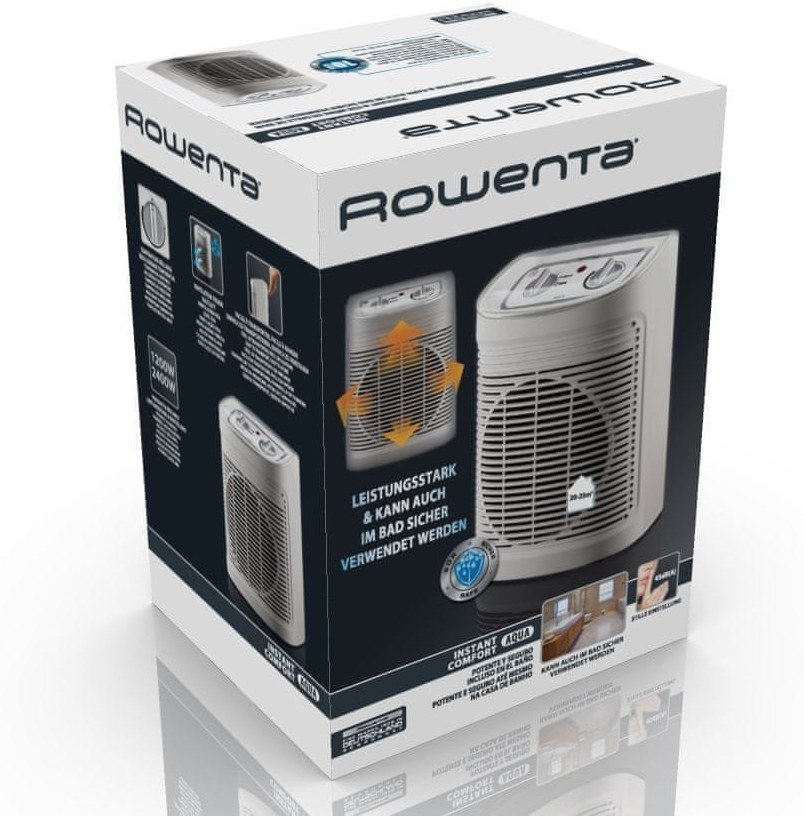 Rowenta SO6510F2 Instant Comfort Aqua, teplovzdušný ventilátor | VÝPREDAJ