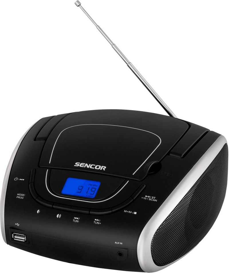SENCOR SPT 1600 BS, rádio | VÝPREDAJ | Datacomp.sk