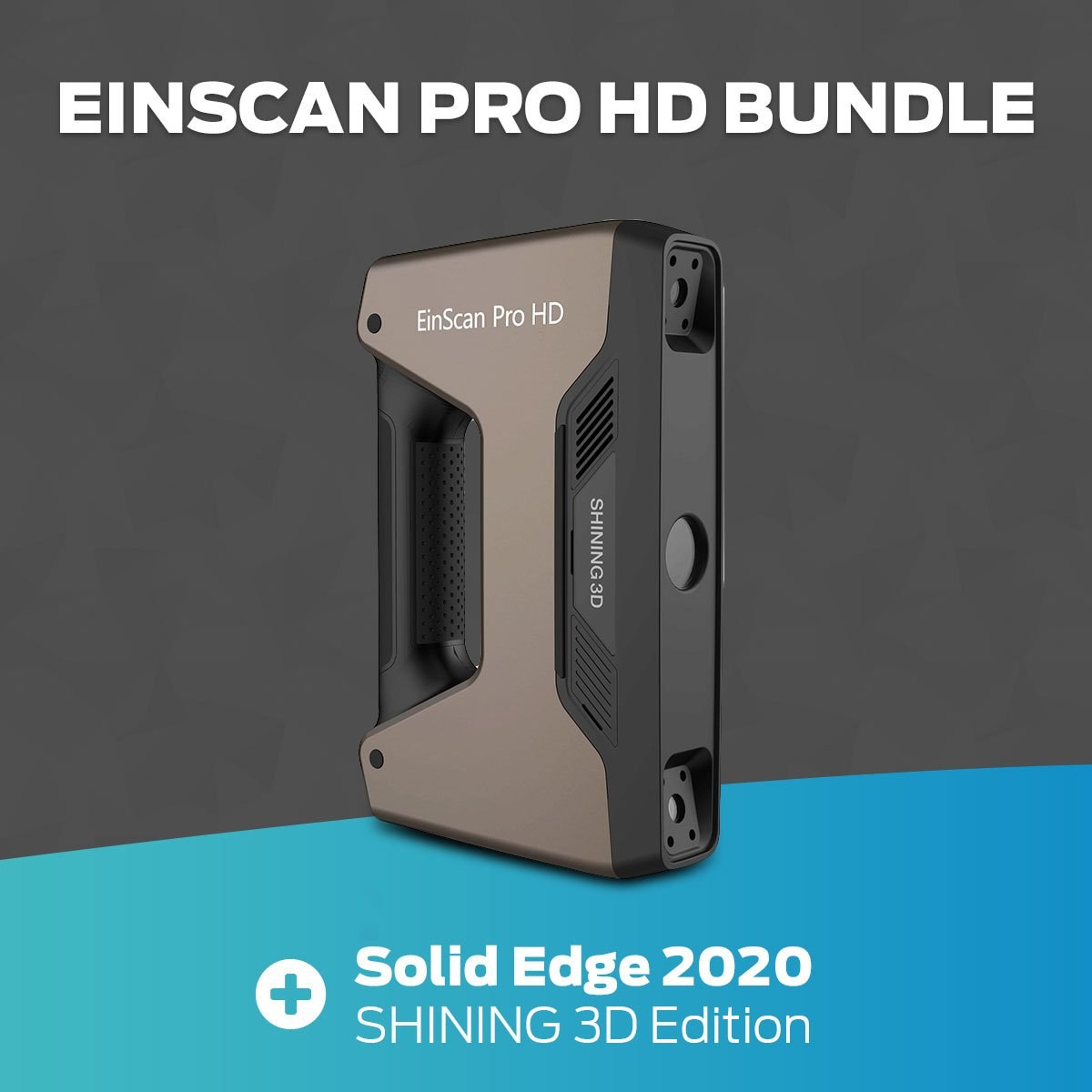 Shining3D EinScan Pro HD & Solid Edge S3D Edition Bundle - 3D tlačiareň