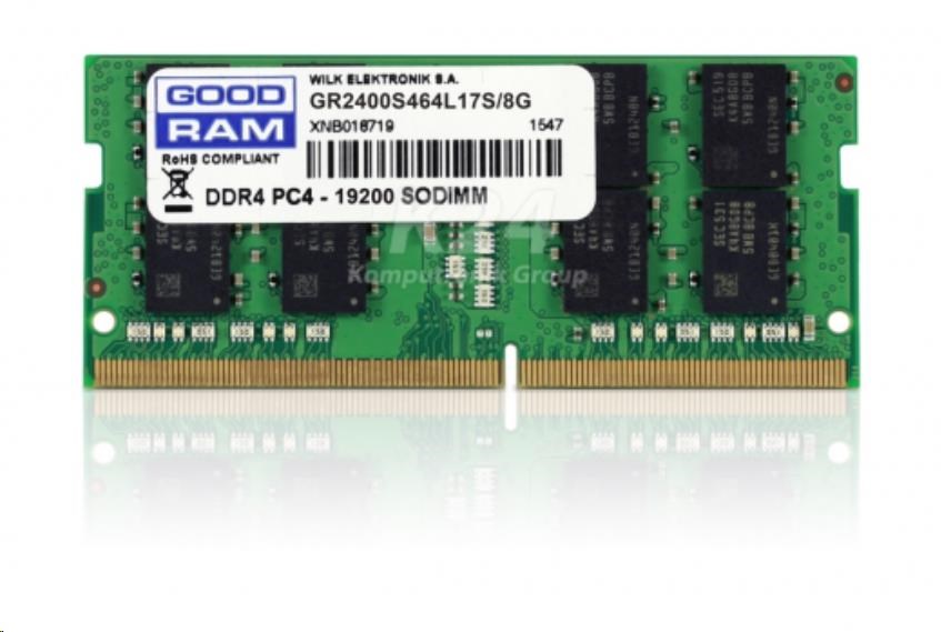 SODIMM DDR4 8GB 2400MHz CL17 GOODRAM | Datacomp.sk