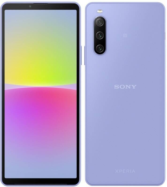 Sony Xperia 10 IV 5G, 128 GB, Dual SIM, fialový - mobil