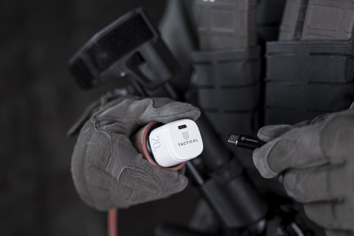 Tactical Base Plug Mini adaptér USB-C 20W, biely | VÝPREDAJ