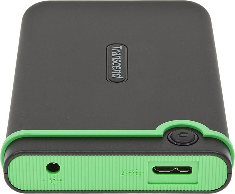 Transcend StoreJet 25M3 500GB, sivo-zelený | VÝPREDAJ | Datacomp.sk