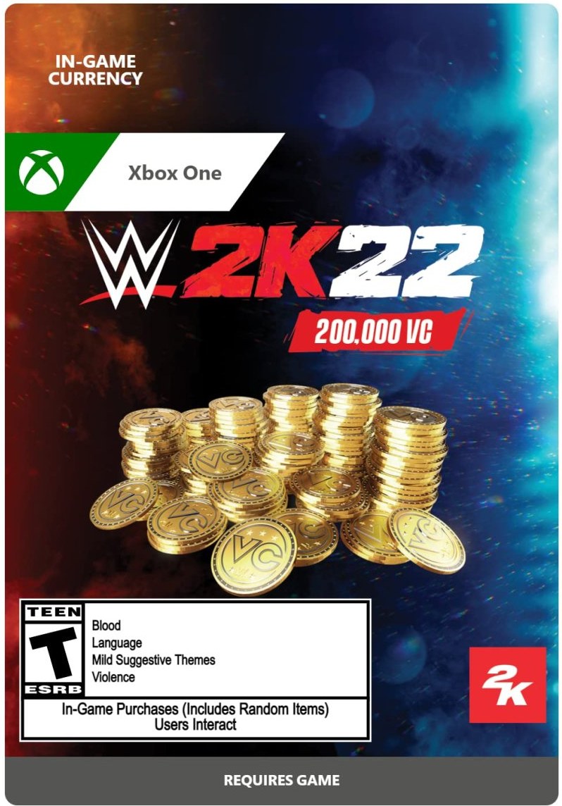 WWE 2K22: 200,000 Virtual Currency Pack for Xbox One