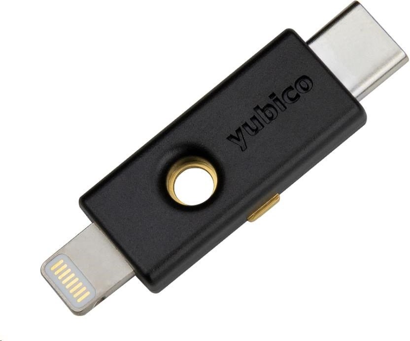 YubiKey 5Ci - USB-C + Lightning, kľúč/token s viacfaktorovým overovaním ...
